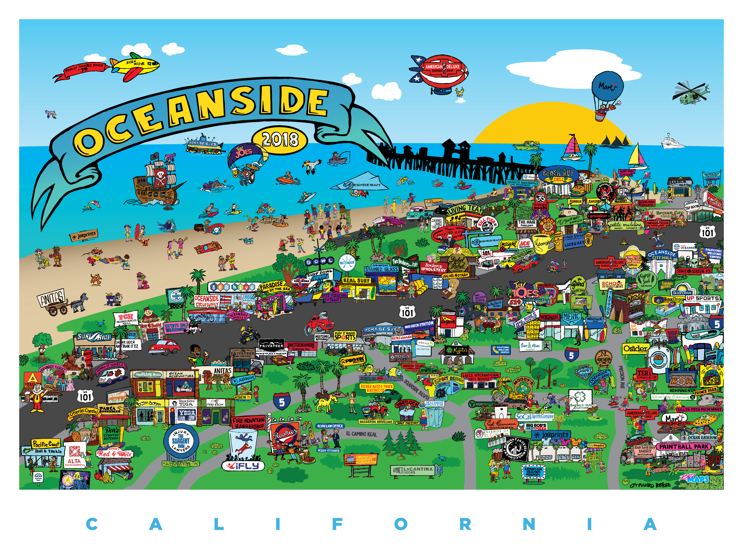Oceanside California Map Oceanside Map Poster Oceanside Map Print Map Oceanside California Map Oceanside Map Poster Oceanside Map Print Map